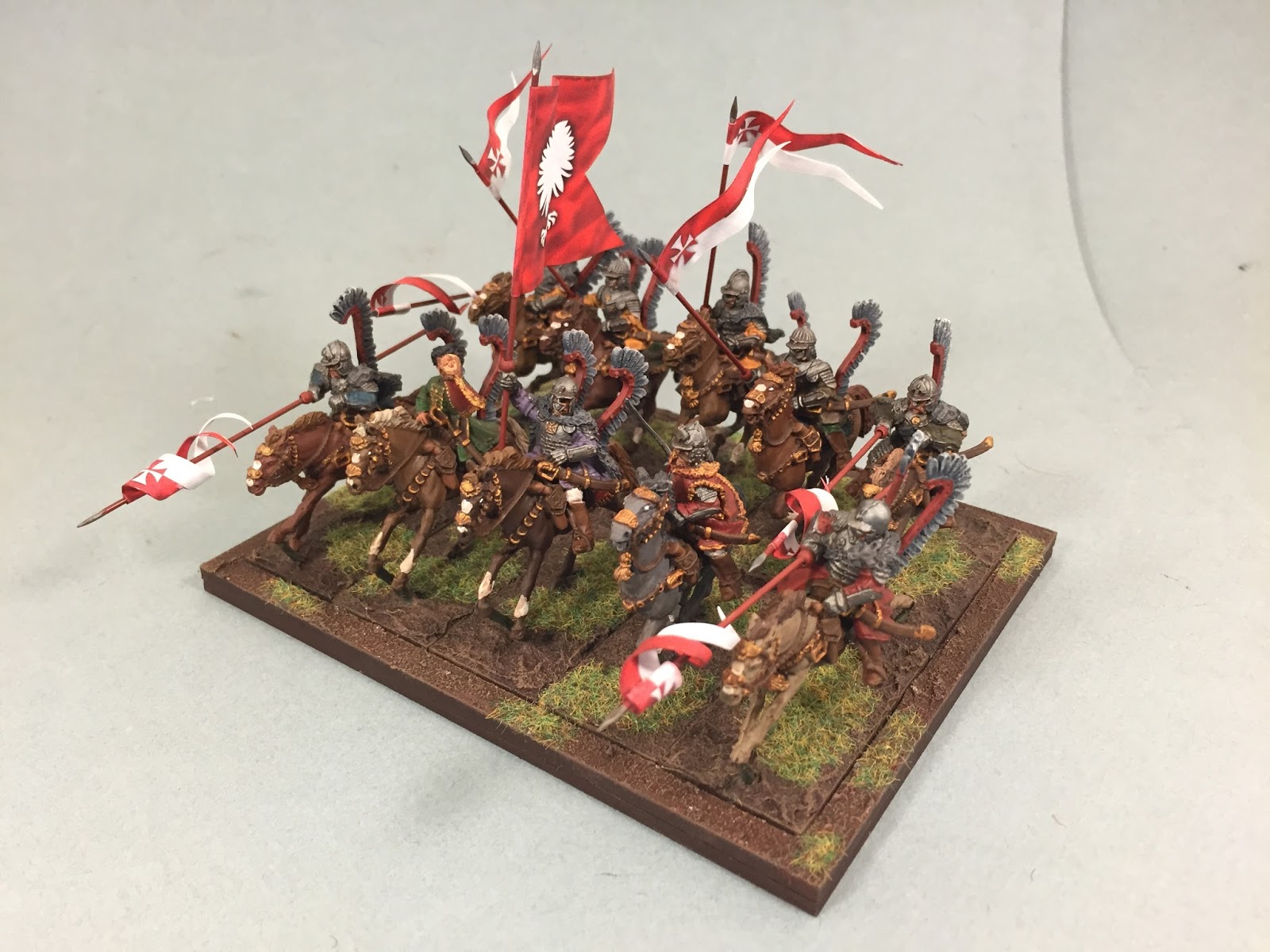 Itty Bitty Soldiers: Kings of War: 28mm Winged Hussars