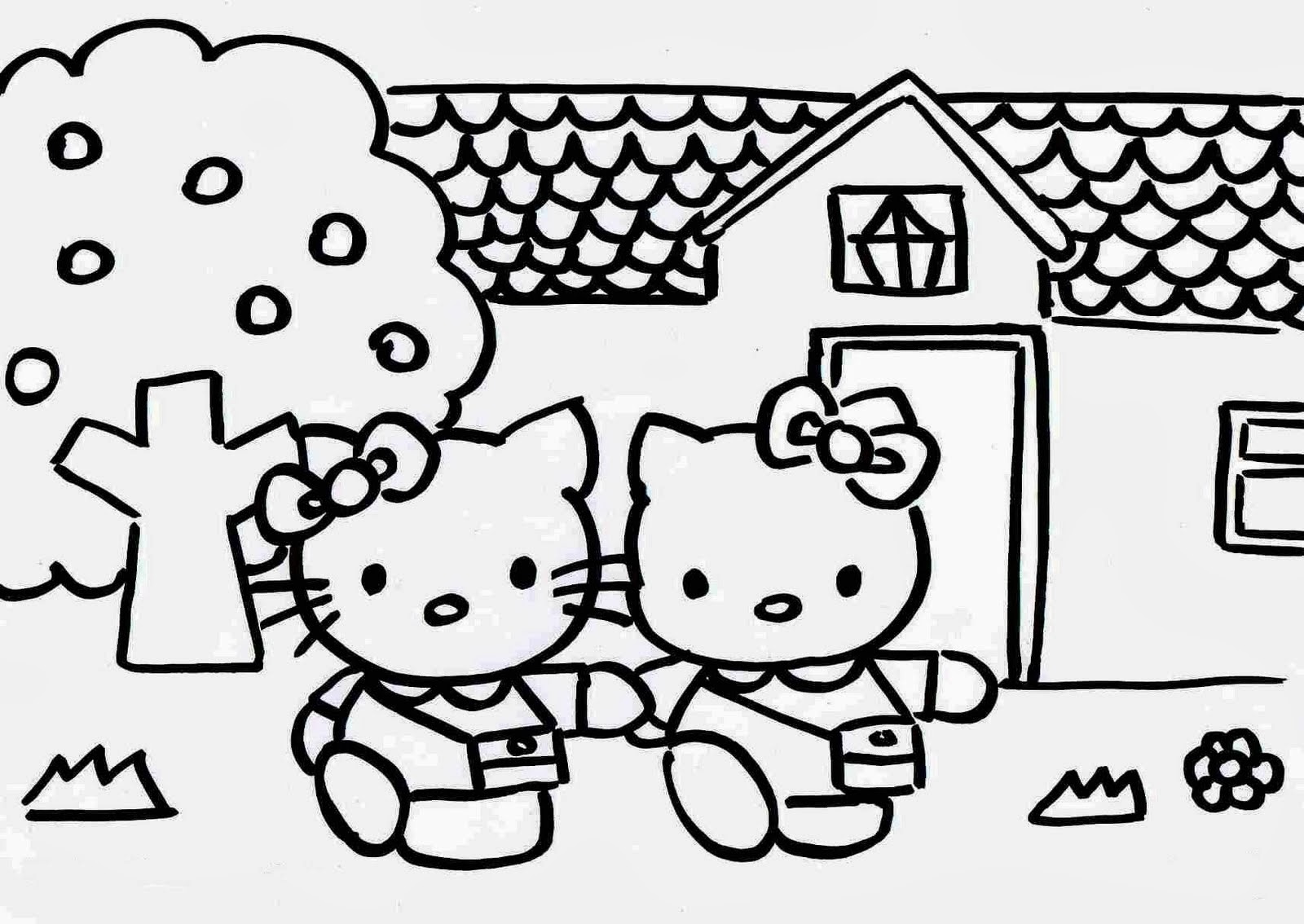 Desenhos Hello Kitty Para Colorir | Desenhos para colorir