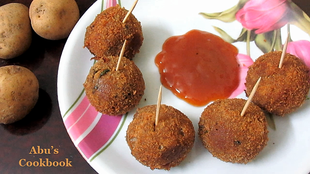 Potato lollipops recipe | Crispy potato lollipops | Tasty potato snack ...