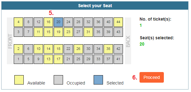Tutorial - Membeli Tiket Bas Secara "Online" Dengan Web "Bus Online Ticket"
