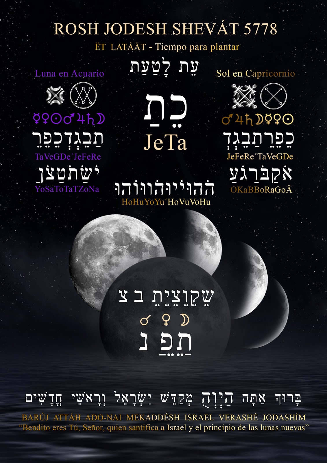 Kabbalah y Torah en Expansión : MEDITACIÓN DE ROSH JODESH SHEVAT - LUNA ...