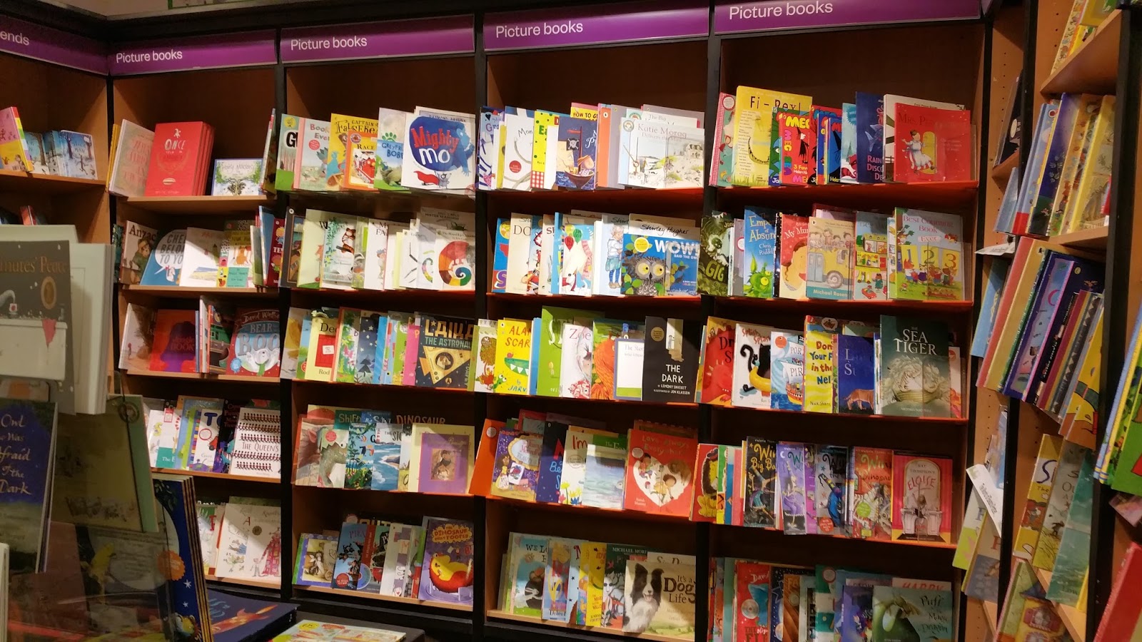 Picture Book Den: Picture book differences between the main bookshop ...