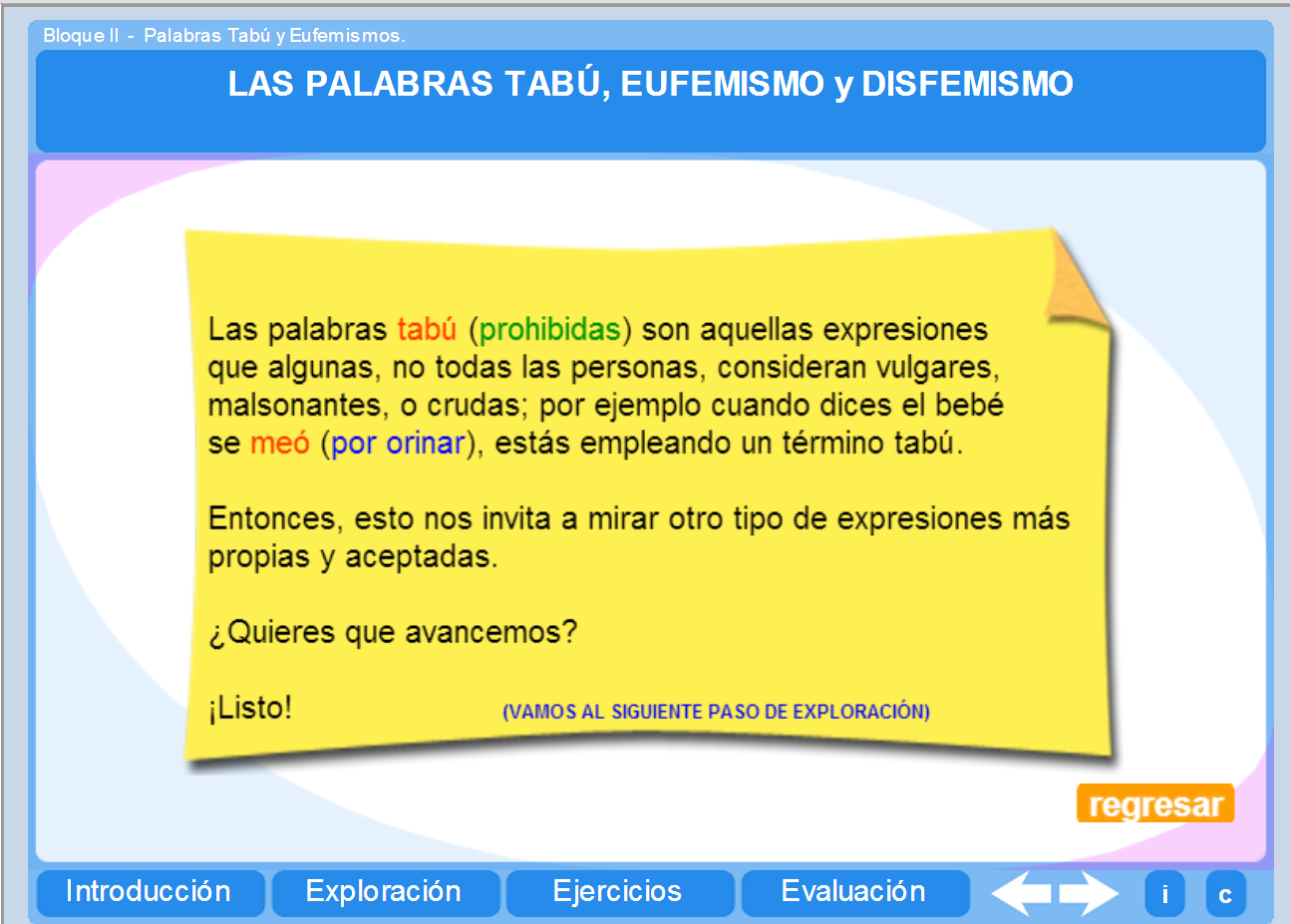 MilagroTIC: TEMA 11 - LENGUA - 6º - PALABRAS TABÚ Y EUFEMISMOS - (Parte ...