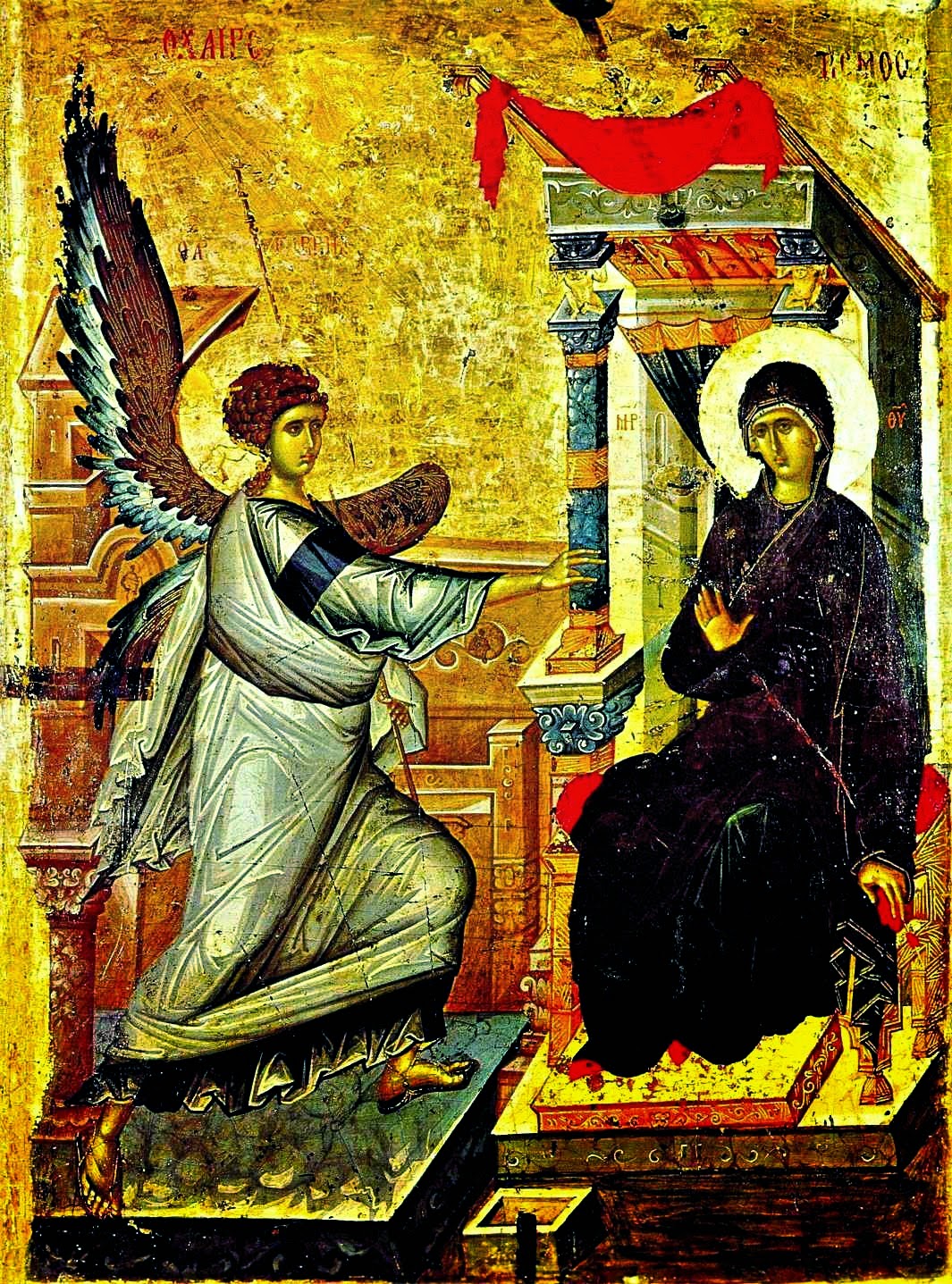KANDYLAKI: Analysis of The Icon of the Annunciation of the Most Holy ...