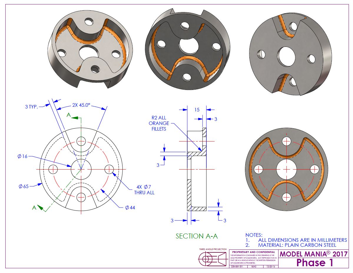 MẪU MANIA® CỦA HÃNG SOLIDWORKS TRONG 19 NĂM QUA