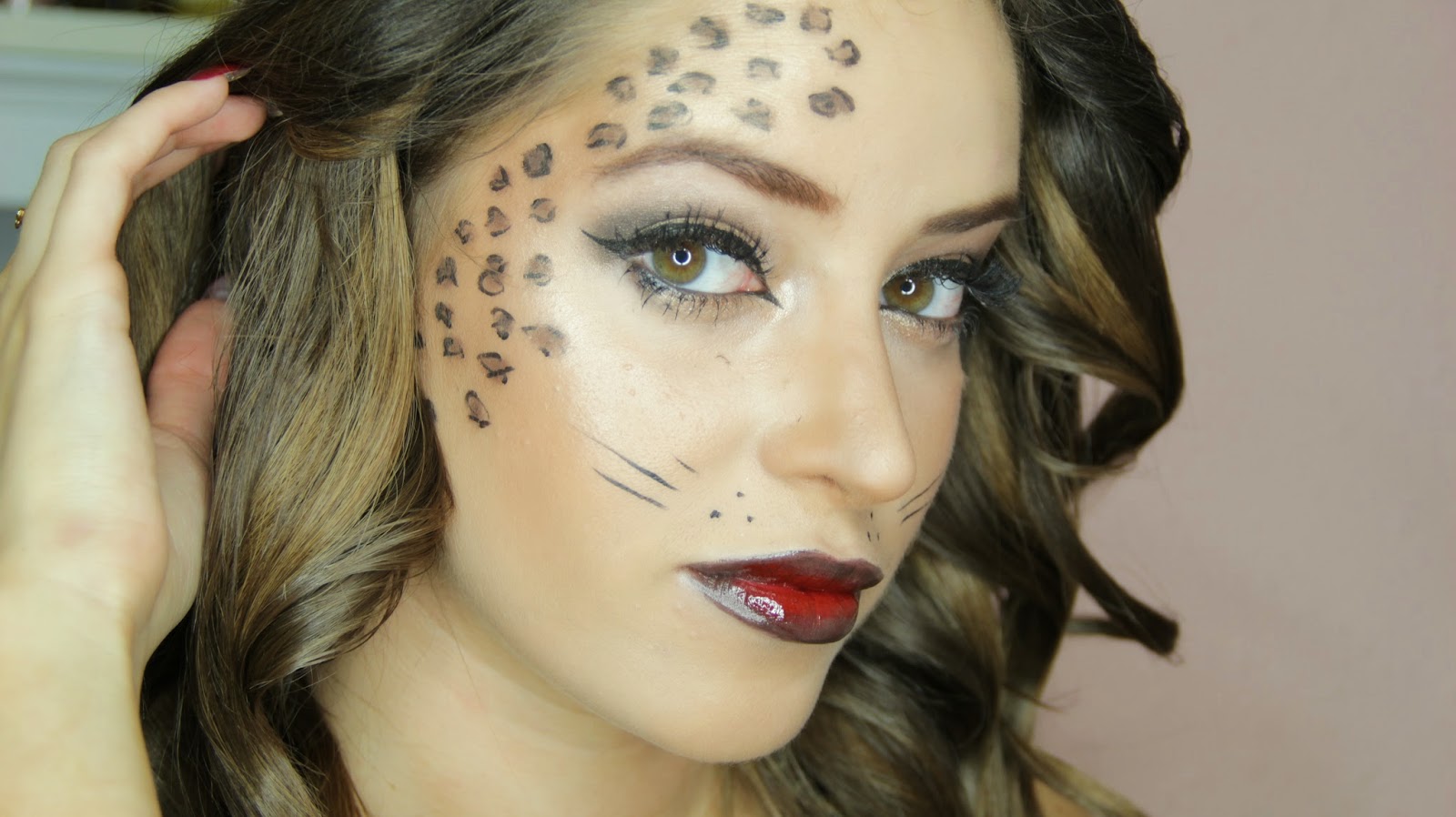 K3chocolate: Leopard Makeup Tutorial♡Halloween