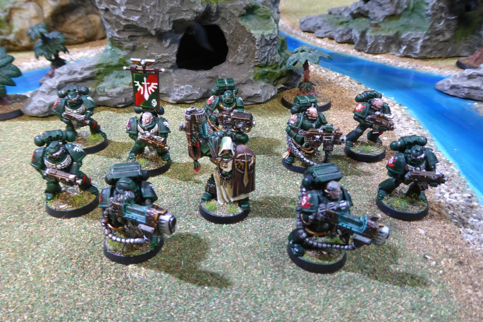 Old School Gaming: Dark Angels: 2nd Edition Army TO-DONE!!!