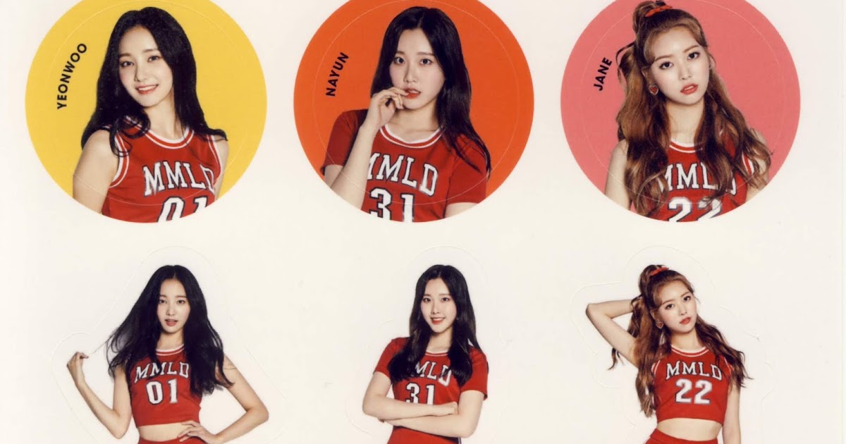 kpop scans: Momoland - fun to the world stickers