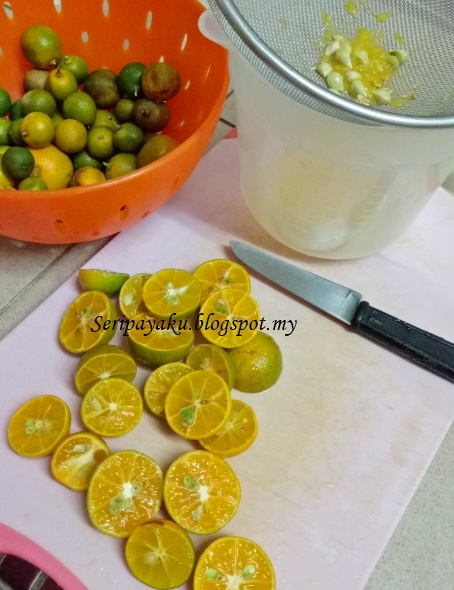 My Kuali: Ice cube jus limau kasturi