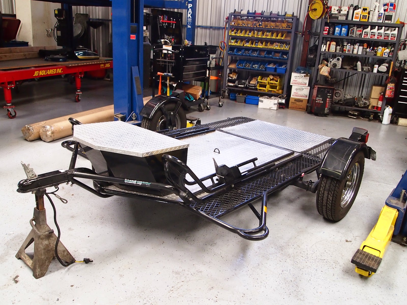 South Bay Street Machines: 2008 Kendon Dual Motorcycle Folding Trailer