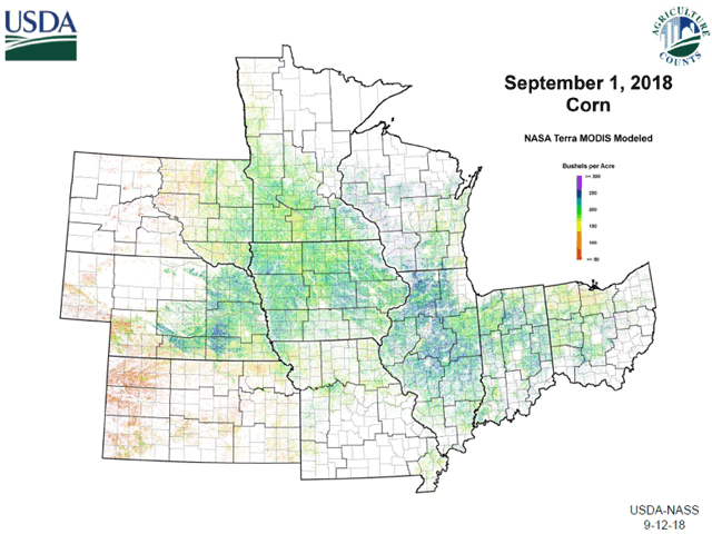 The Rural Blog: Corn futures drop as yield estimates hit record high