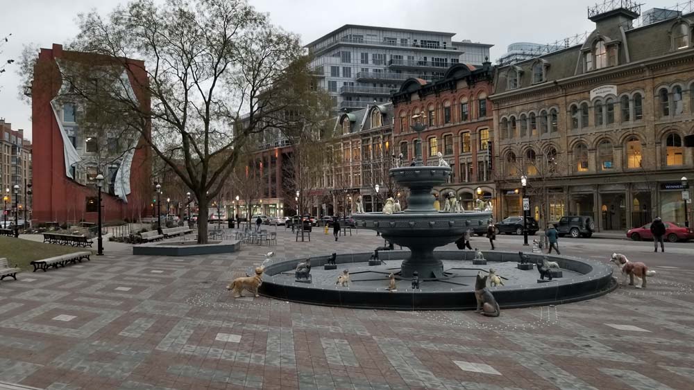 Toronto Grand Prix Tourist - A Toronto Blog: Berczy Park lights - A ...