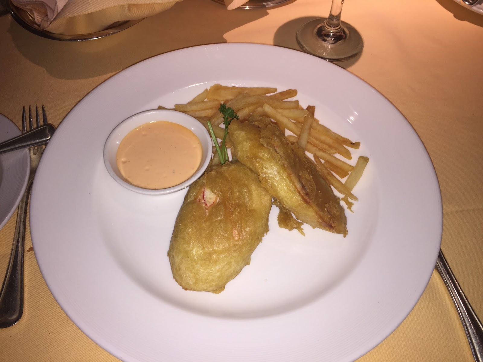 CRUISE LIKE A DAVIS : A Seafood Feast for a Princess