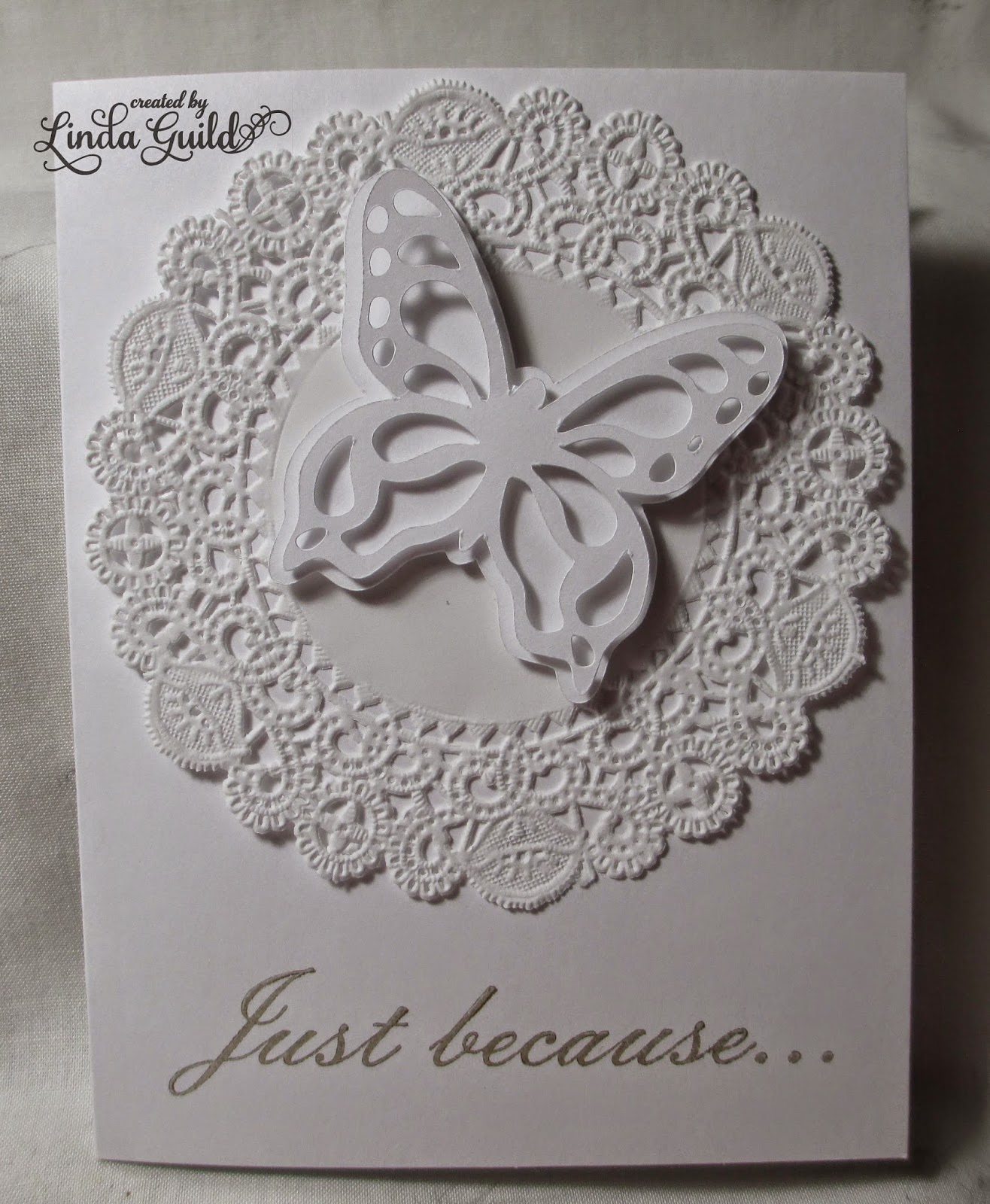 Nothin' Fancy: 30 Minute Doily and Butterfly Card