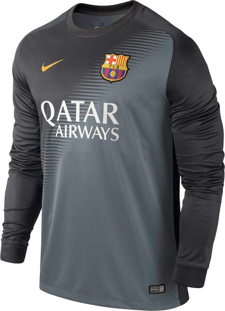 FC Barcelona 14-15 (2014-15) Home, Away and Third Kits - Footy Headlines