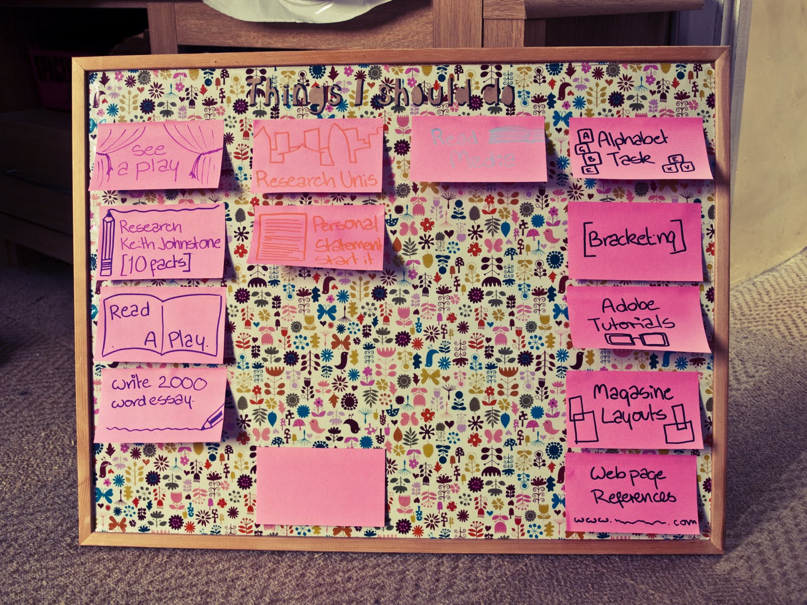 Authoring Interactive Narative: PinBoard design?!?