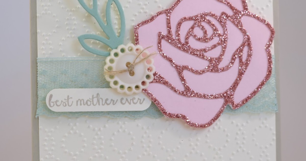 Did You Stamp Today?: Blushing Rose - Stampin' Up! Rose Garden Thinlets