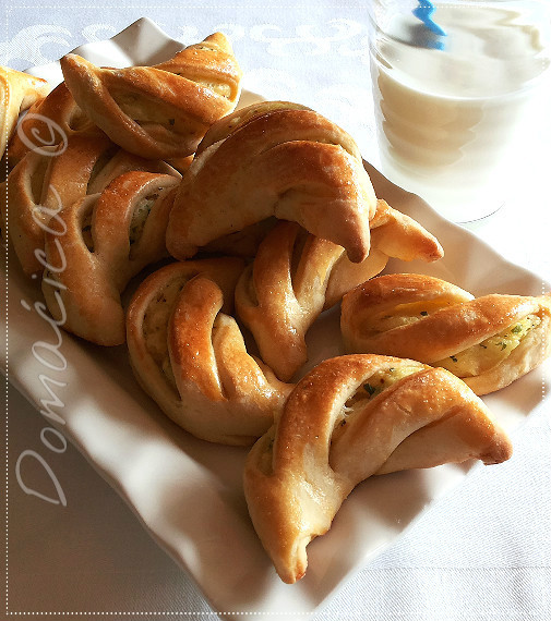 Provereni recepti - Books and Cook: Slane polumesec-kiflice