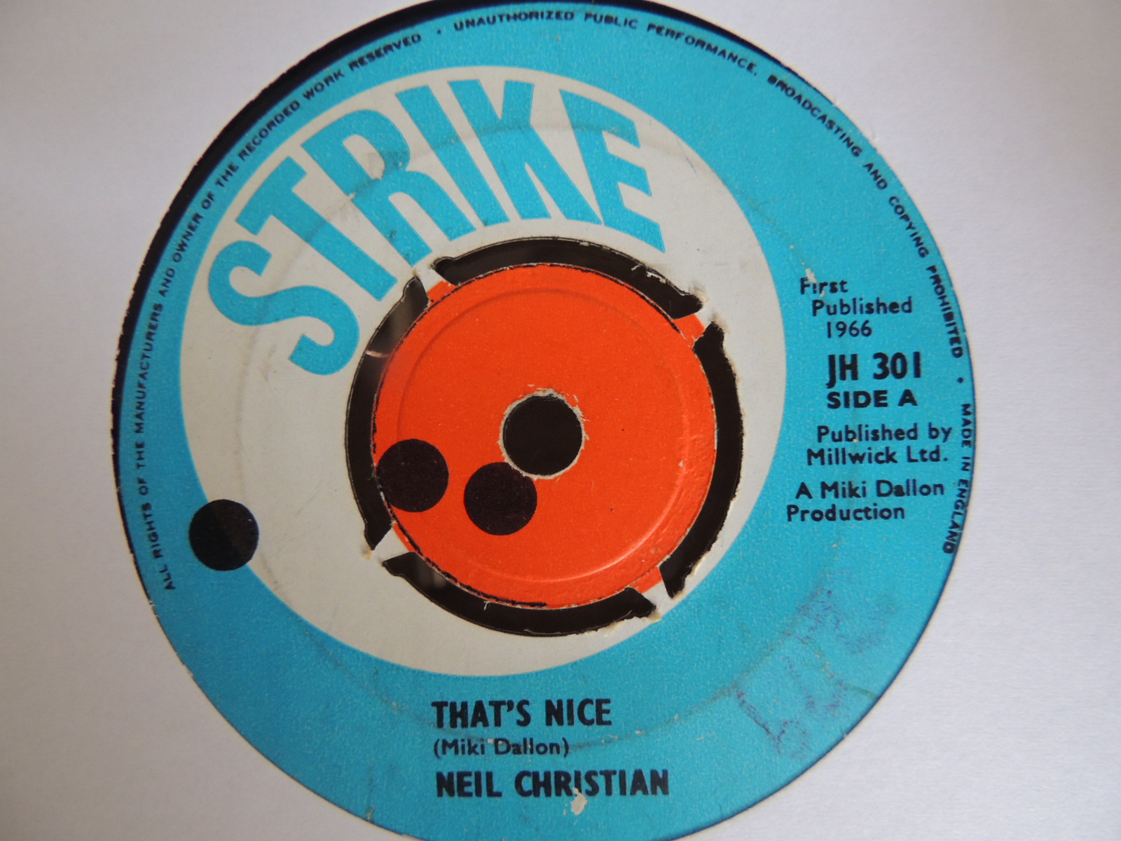 The Vinyl Word: Vinyl obscurities - the Strike label