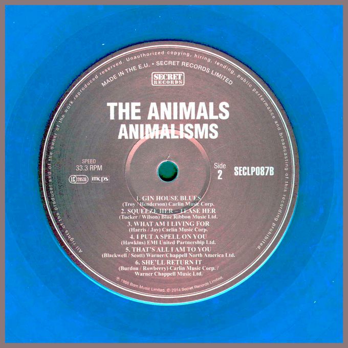 SIXTIES BEAT: The Animals - Animalisms