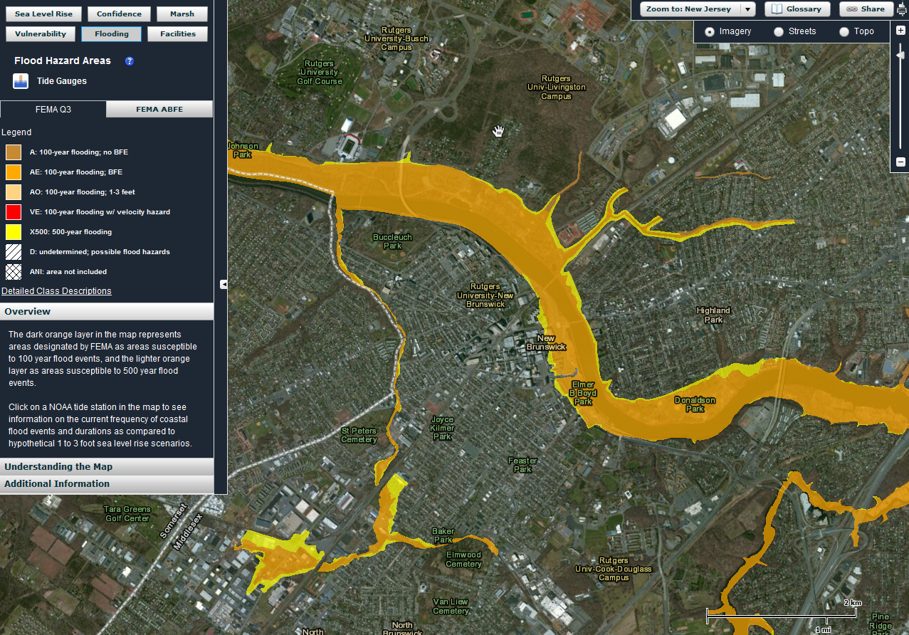 Places and Spaces: NJ Flood Mapper