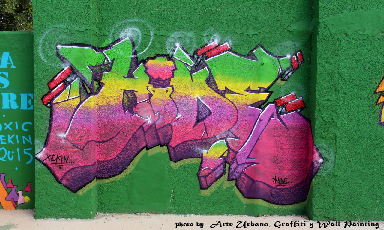 @streetartJO53: Xequin Graffiti Party 2015 (2)