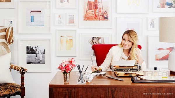 Decor Inspiration at office with Lauren Conrad fashion designer a Los ...