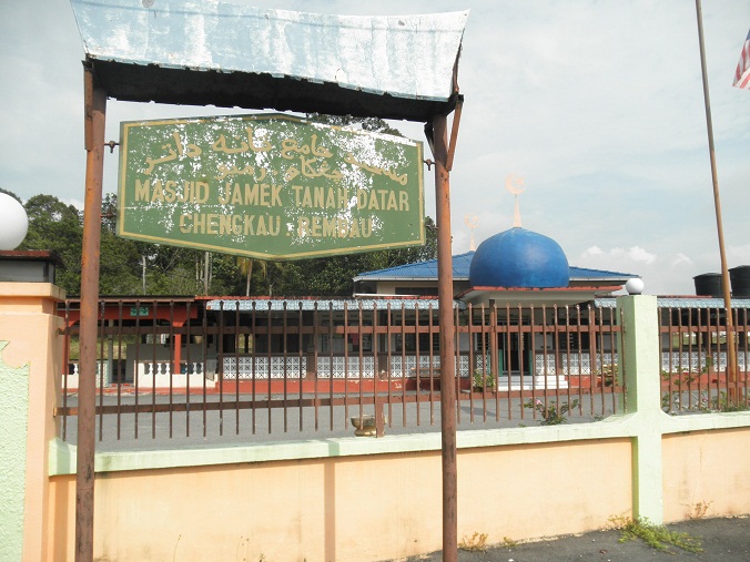 SENI LAMA MELAYU (MALAY OLDEN ART): Masjid jamek (Main mosque of) Tanah ...