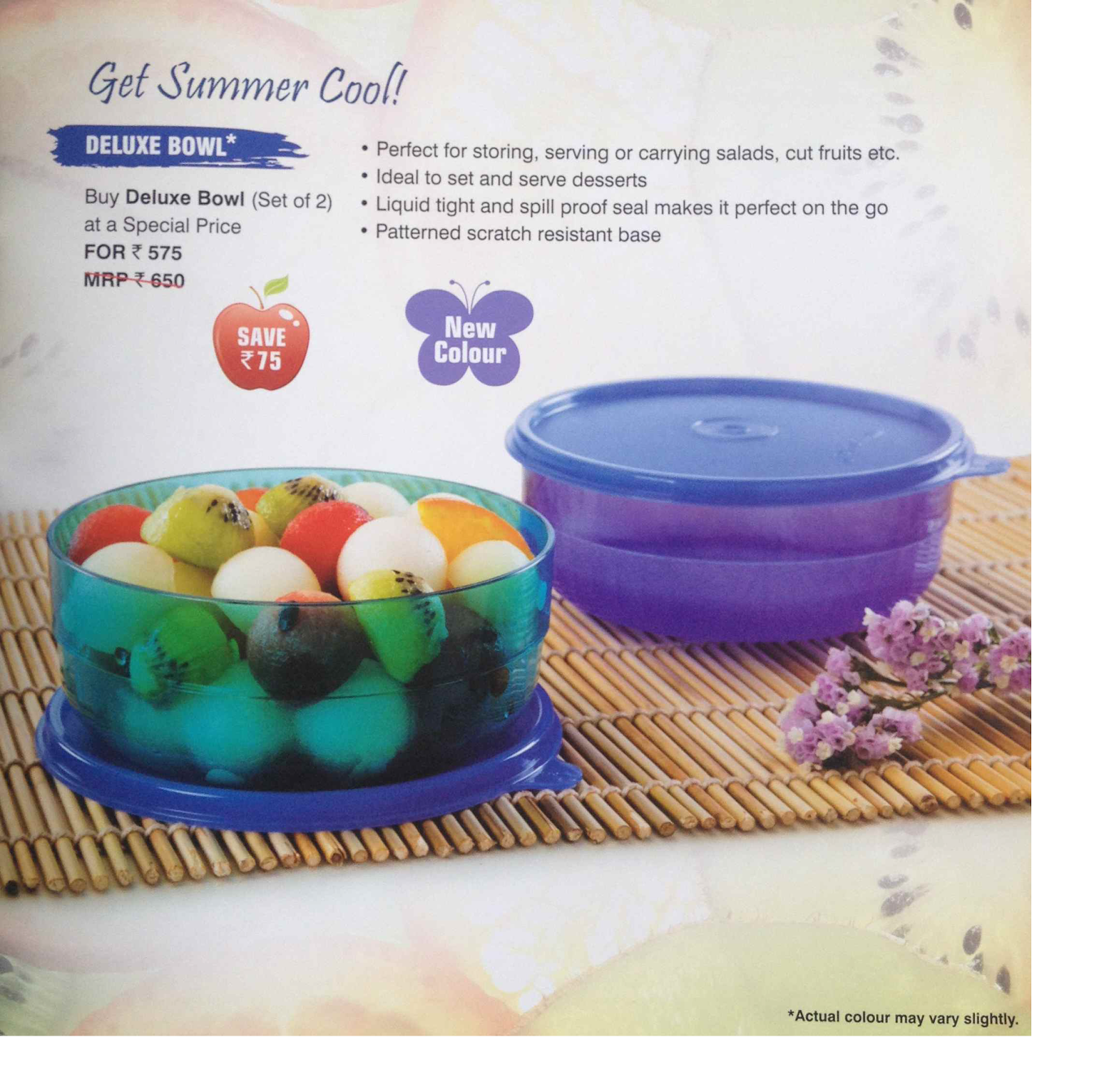 Tupperware sales: Tupperware India Flyer June 2014 / Tupperware ...