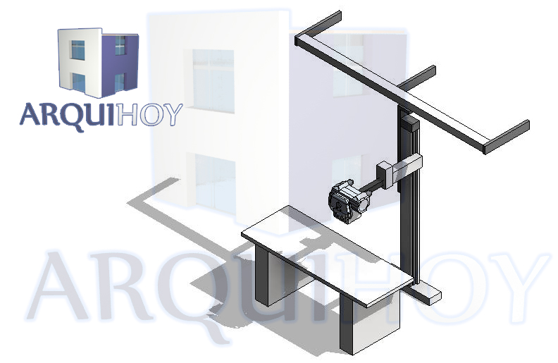 Familia Maquina de Rayos X / Family X ray Machine (RFA) | ArquiHoy-Revit