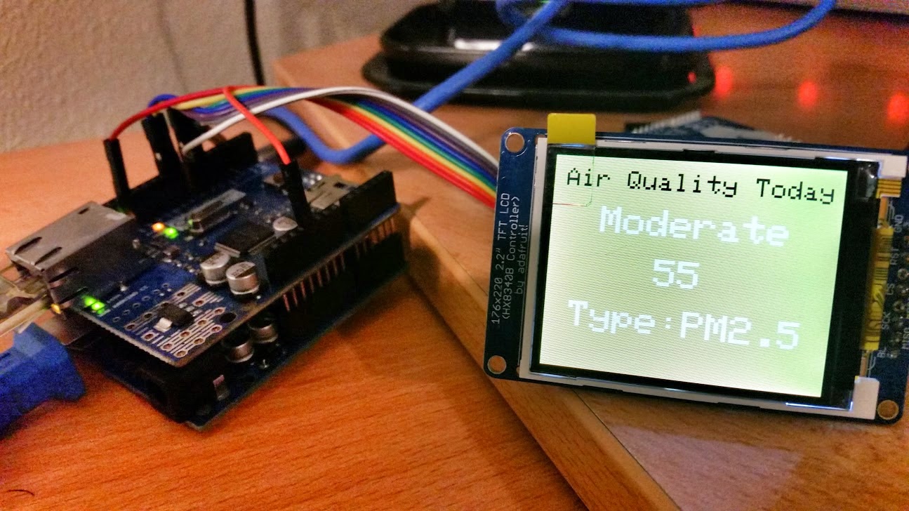 The 21st Century Digital Home: Arduino Day 2015 Project - Air Quality ...