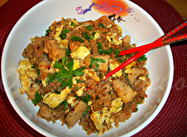 Cooking with love ! : OREZ SHIRATAKI PRAJIT IN STIL CHINEZESC CU OUA SI ...