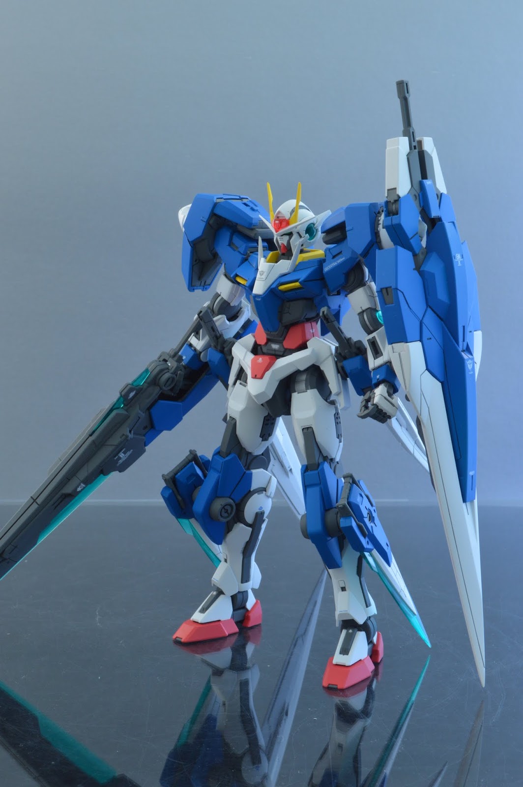 MG 00 Gundam Raiser & Seven Sword/G