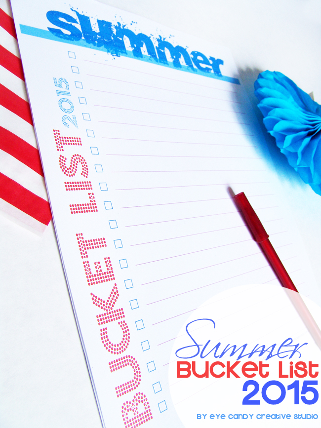 Eye Candy Creative Studio: FREEBIE :: Summer Bucket List