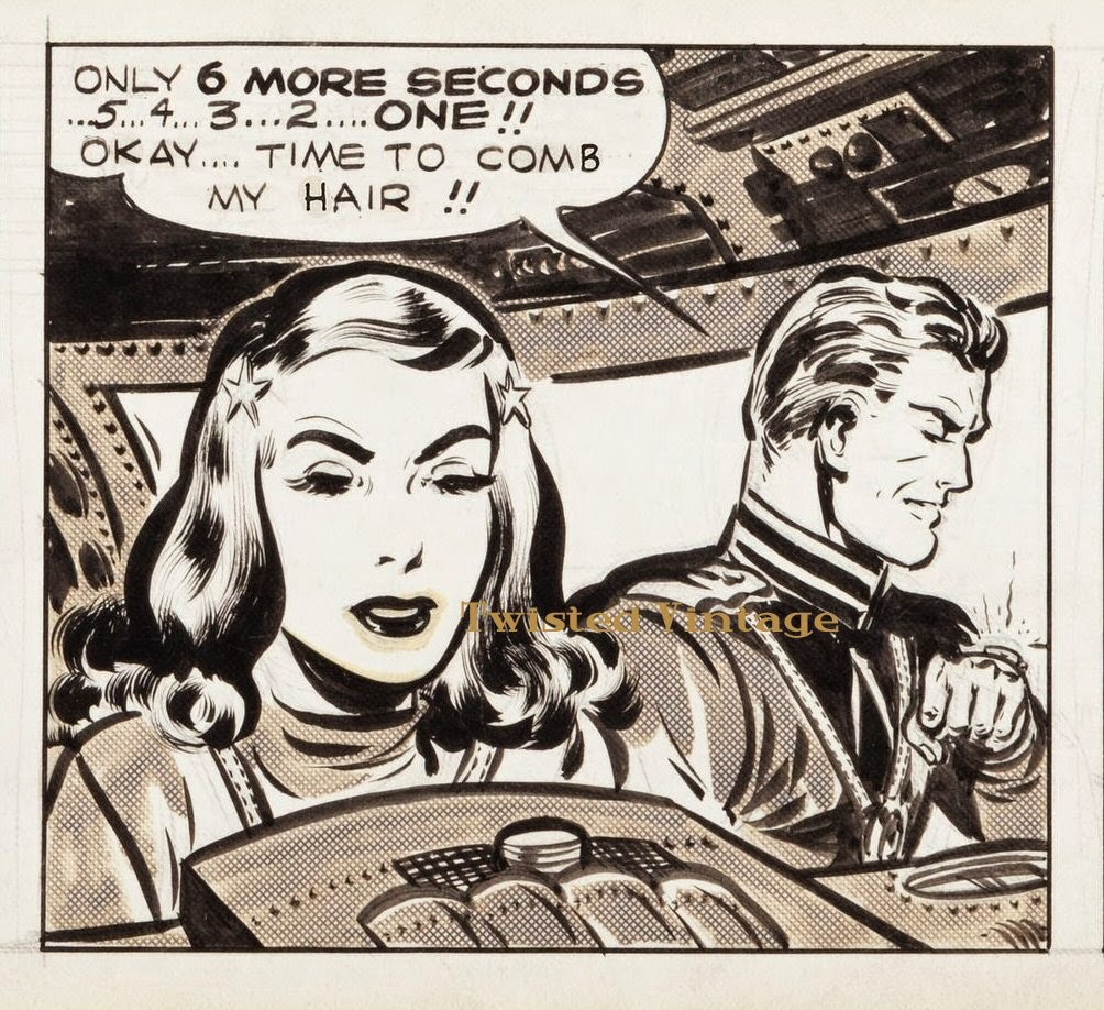 Twisted Vintage: Random Comic Book Panels