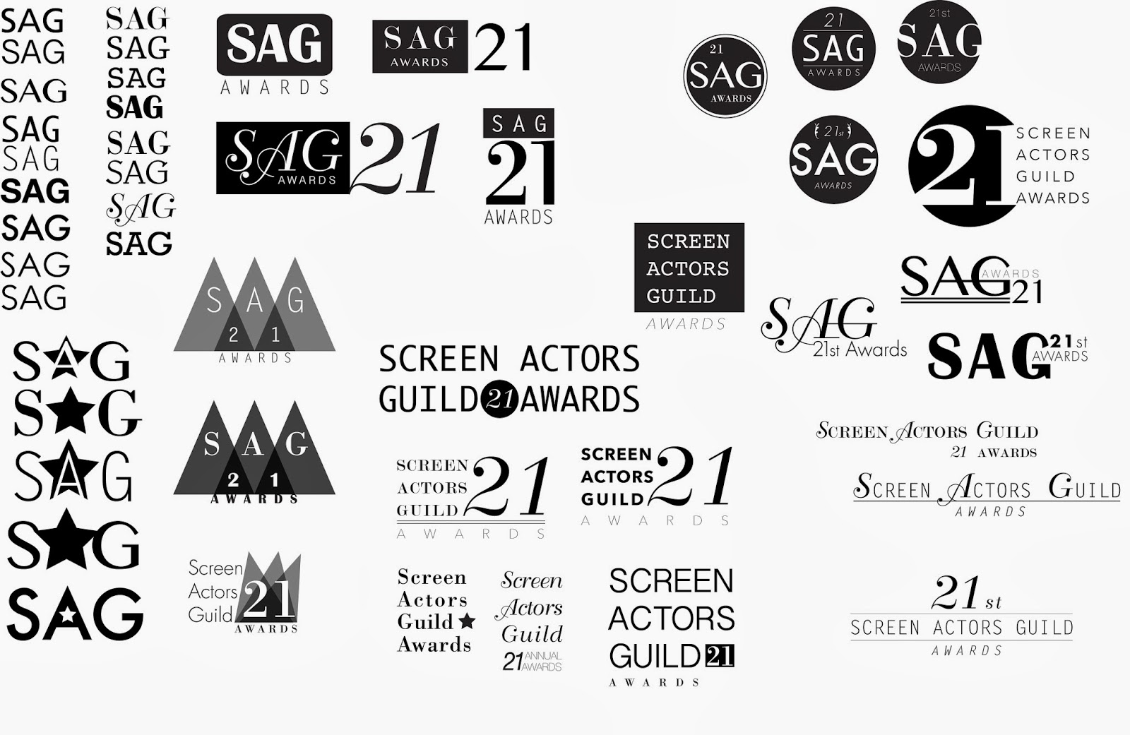 Daily Doings : SAG Logos