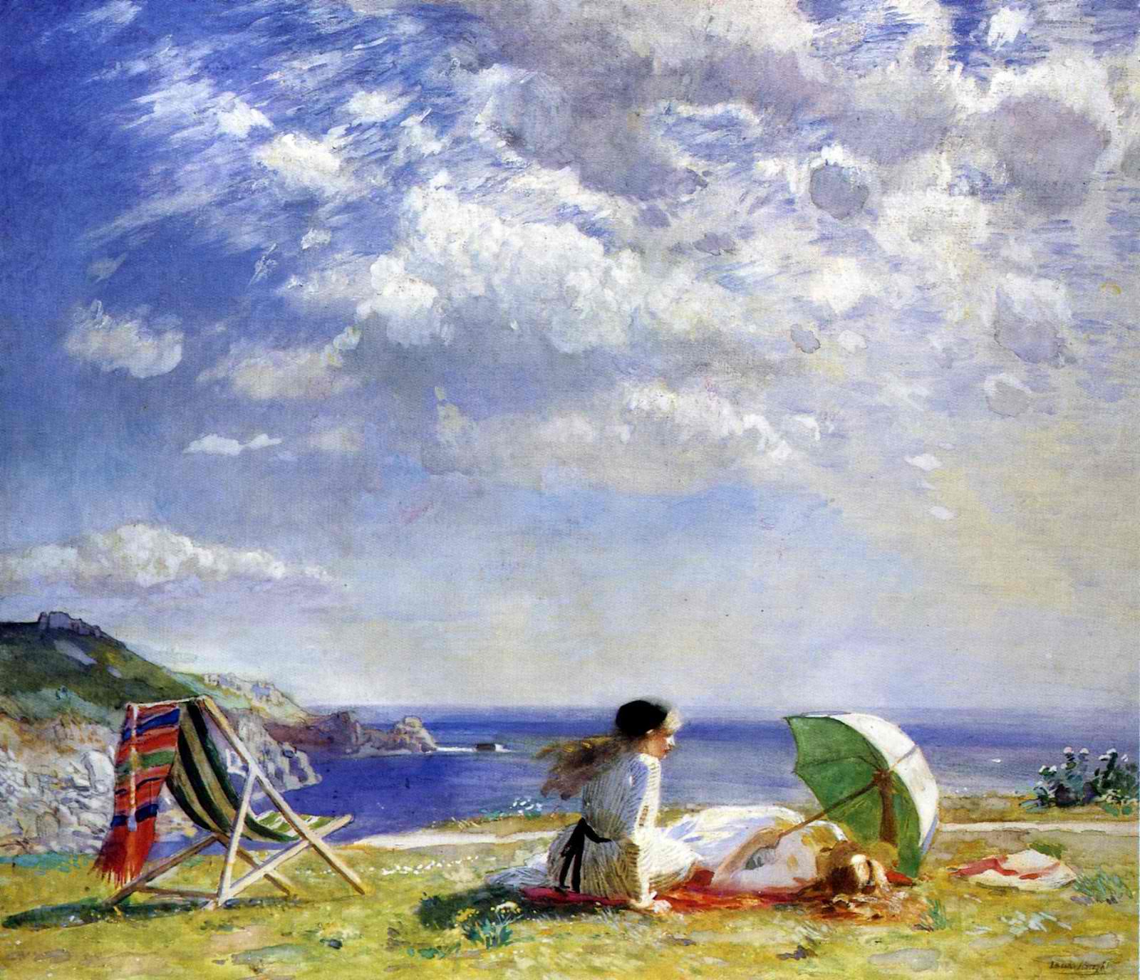 Άννα Αγγελοπούλου: Το καλοκαίρι στη ζωγραφική. Ανεμος και ήλιος της ...