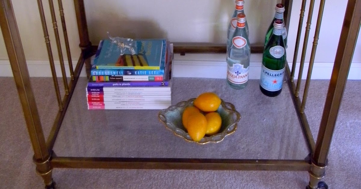 Bar Cart Vignette | Schue Love