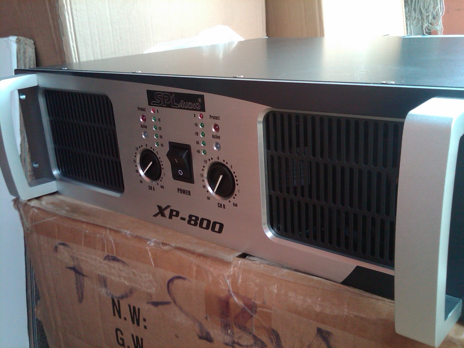 SPL AUDIO SPEAKER: SPL Audio Power Amplifier XP Model