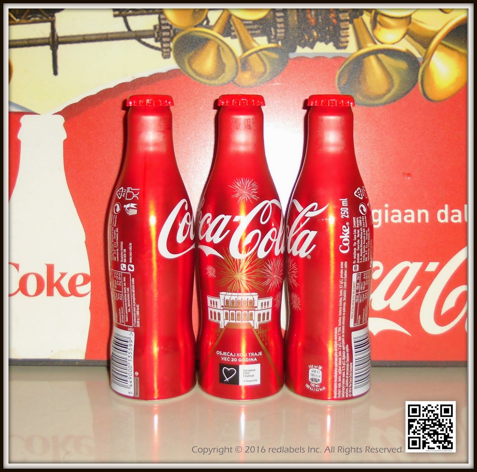 Aluminum Bottle Collector Club: Coca-Cola McCann Sarajevo Designed ...