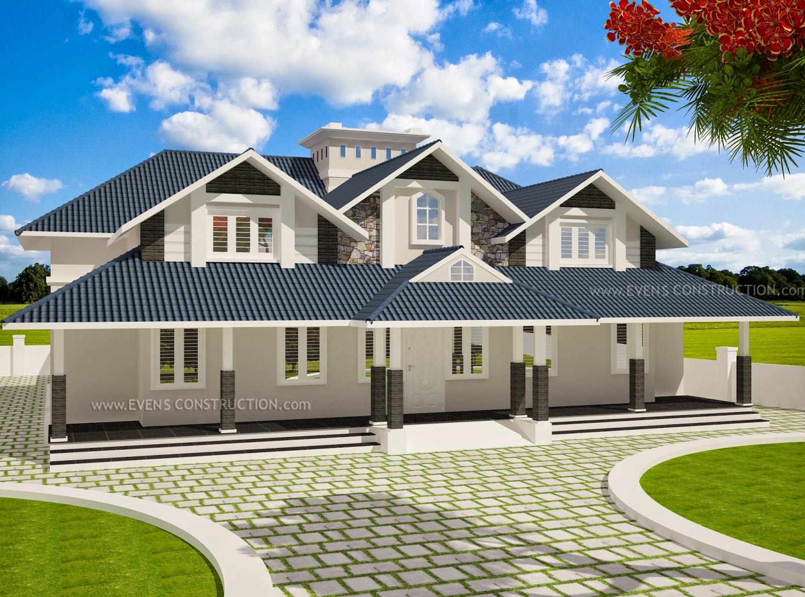 Modern double storied house | DIY Inspiring interiors