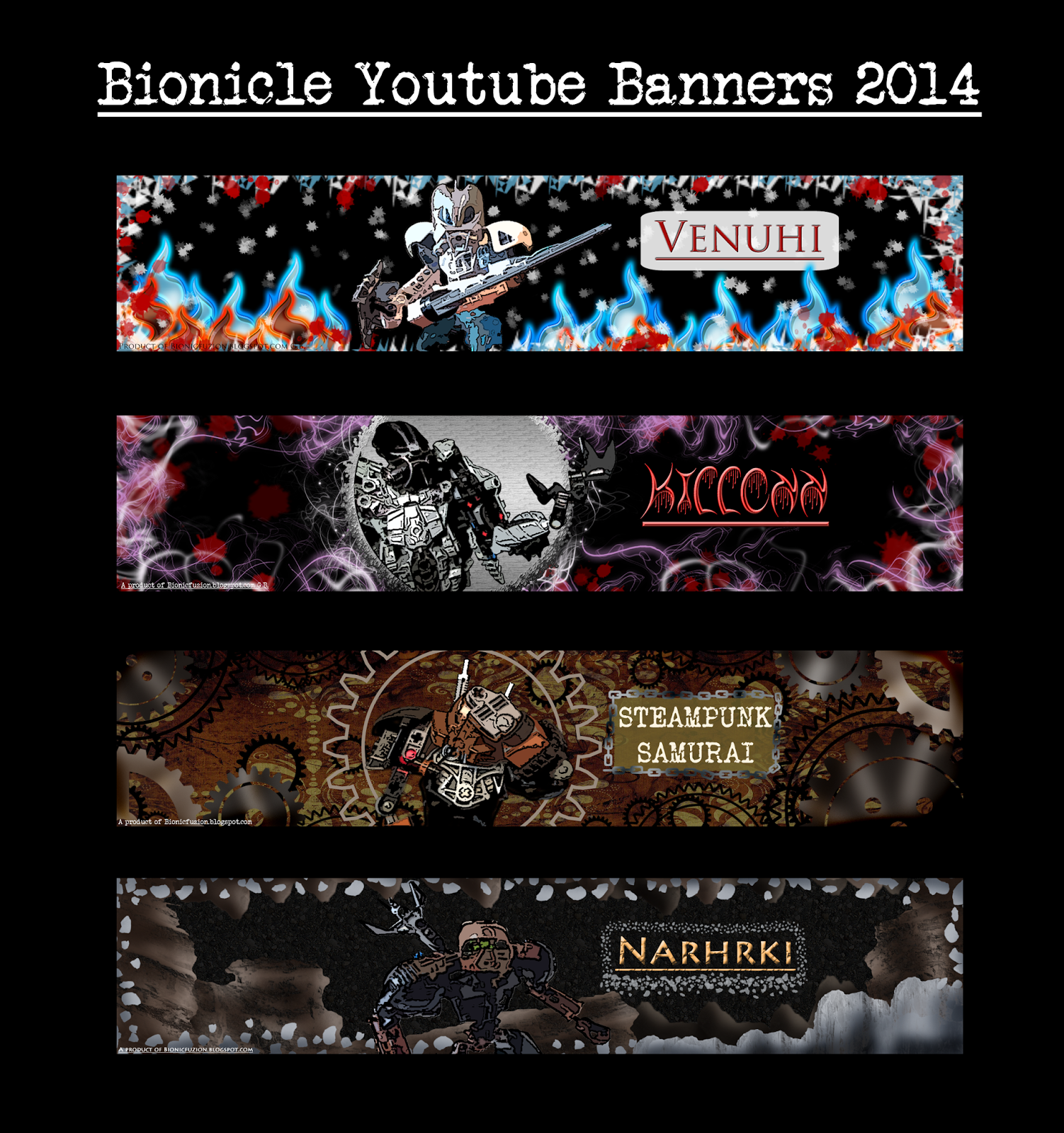 Bionicfusion: Bionicle banner collections- and an announcement