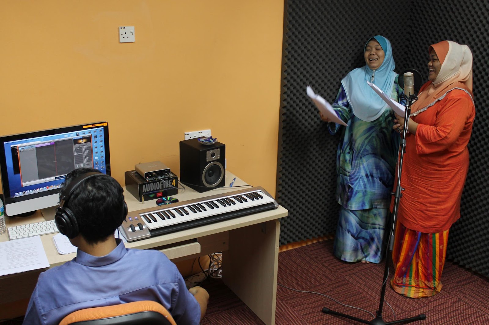 Pusat Induk Komuniti Pahang: Terkini: Sesi Rakaman Suara Animasi