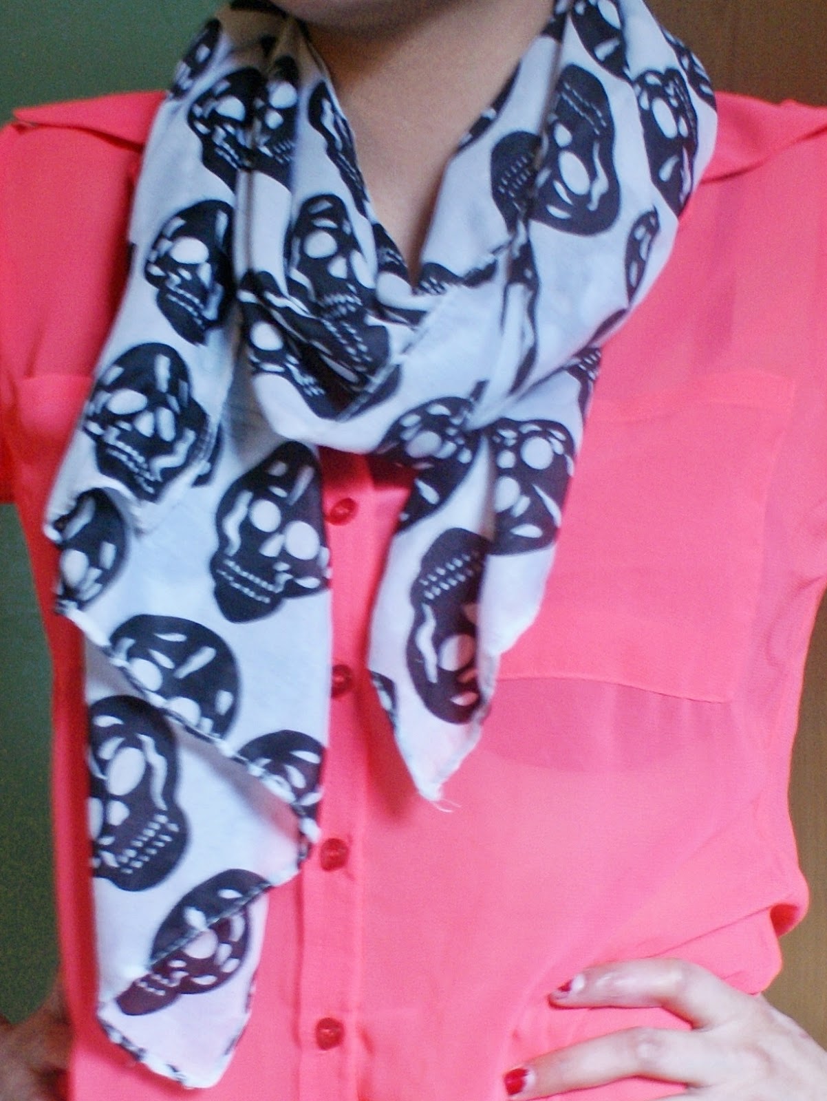 Jeanette Marie: Skull Head Skeleton Scarf Wrap | eBay
