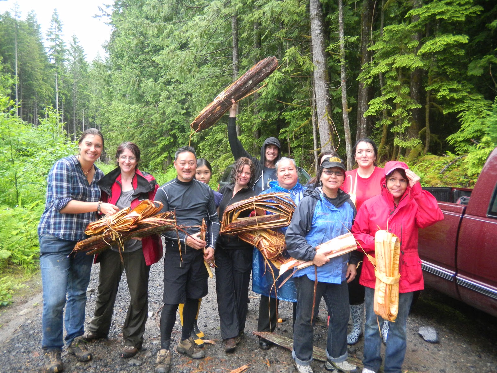 Giihlgiigaa - Haida Weaver: How to harvest Cedar Bark