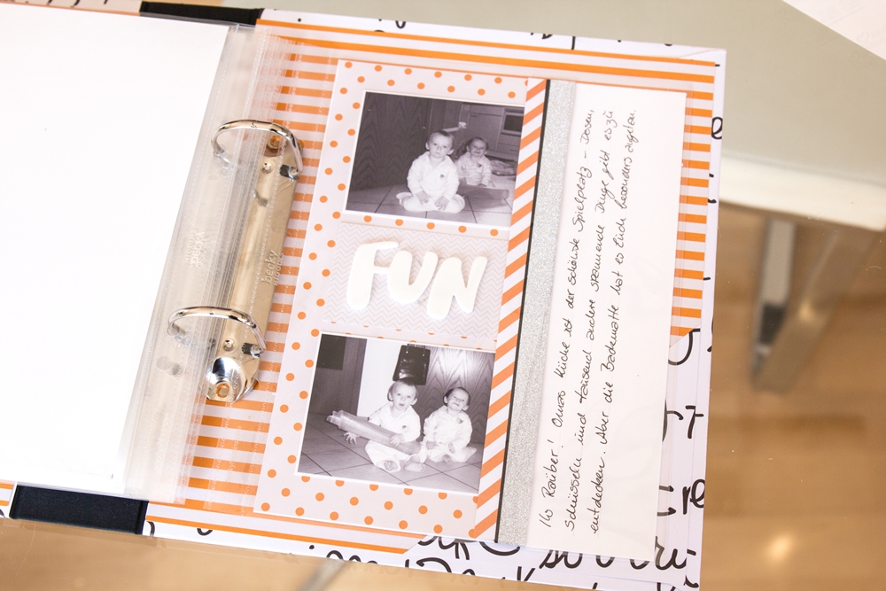 :: danipeuss.de :: BLOG: 6x8" Babyalbum mit Minilayouts selber bauen ...