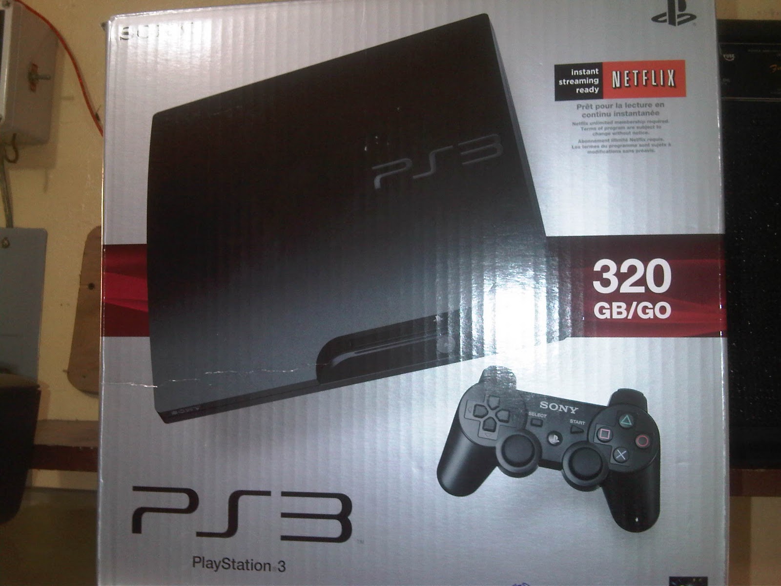 ps3 320gb sony playstation consola +mando dual shock 3 noved - FlashVenta