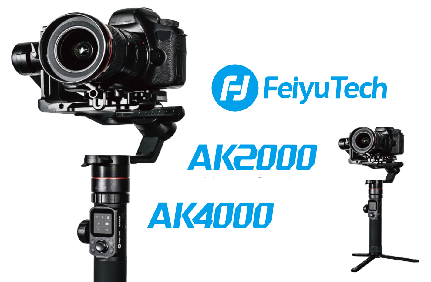Feiyu Tech präsentiert neue DSLR Gimbals AK4000 und AK2000 | Gimbal Guru