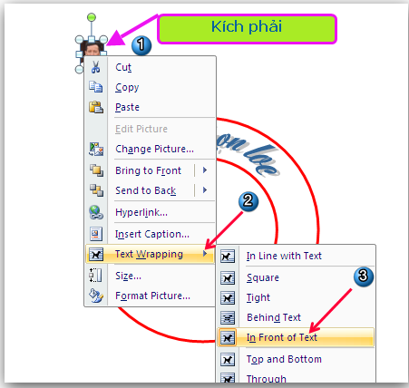 Tự làm con dấu với MS Word 2007 | minh lương và mọi người