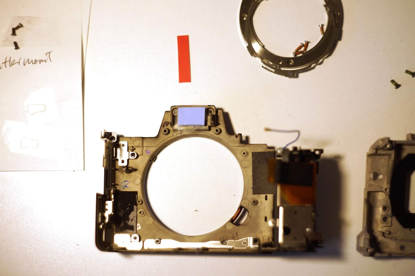 Dissecting my Sony A7RII :Teardown